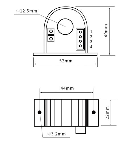 50a 100a 500a Close Loop Split Core Hall Effect Ac Dc Current Sensor