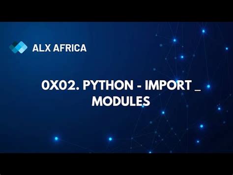 0x02 Python Import Modules YouTube