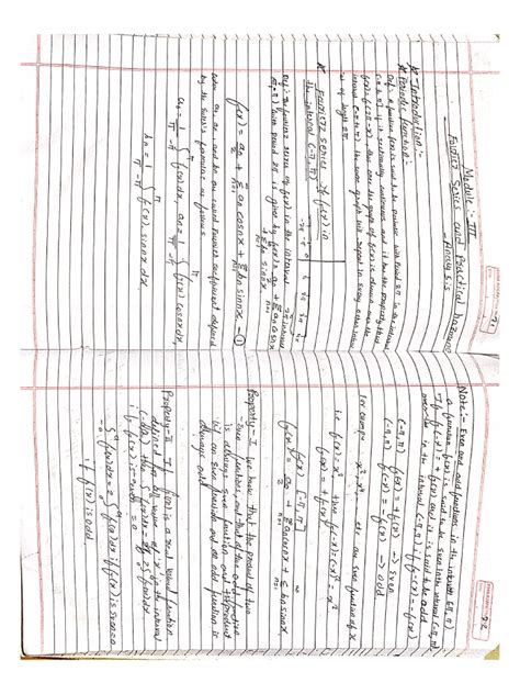 Mat 3 Module 3 Notes Pdf