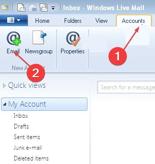 Fix Server Unexpectedly Terminated The Connection In Live Mail