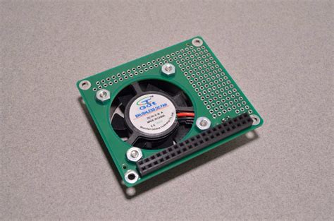 Raspberry Pi Fan Hat Active Cooling For The Pi 4 Bc Robotics