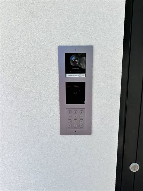 Residential Intercom Installation At An Inner Eastern Suburb Home In Adelaide Sa Jims Security