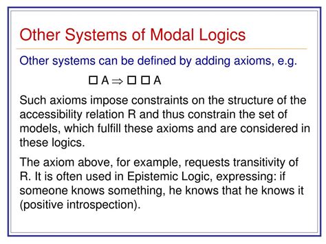 ppt 74 419 artificial intelligence modal logic systems powerpoint