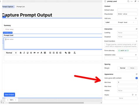 customising the size of the rich text editor 💬 queries and resources