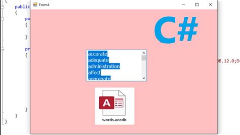C Programming Tutorial Retrieve Data From Access Database To