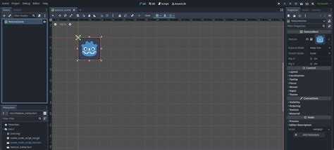 scenes nodes and scripts in godot 4 tutorial