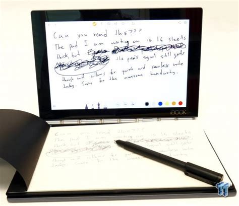 Lenovo Yoga Book Android In Tablet Review