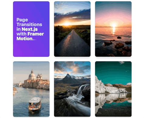Advanced Page Transitions With Next Js And Framer Motion LogRocket Blog