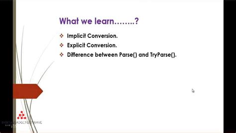 C Implicit Operator How To Use Implicit Conversion In C