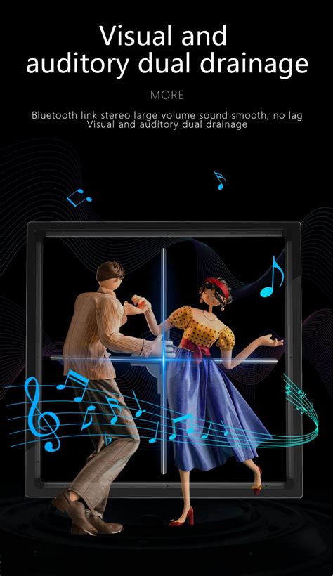 Indoor Advertising Hologram 3D Holographic Naked Eyes 3D Fan China