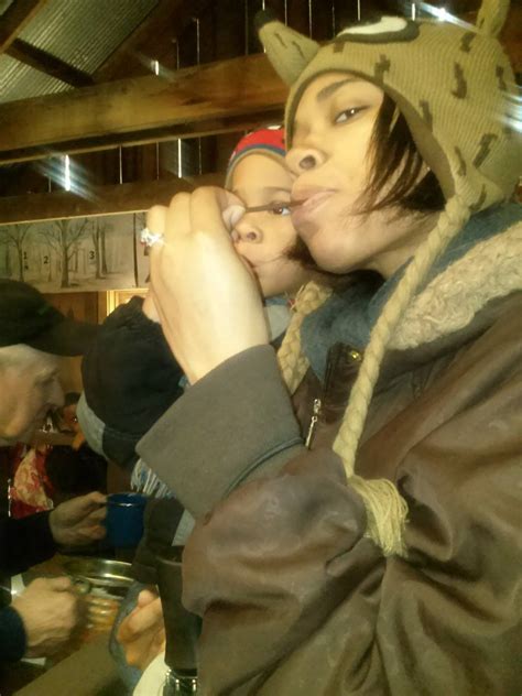 Mother And Son Sampling Syrup Heavens Learning Garden Facebook