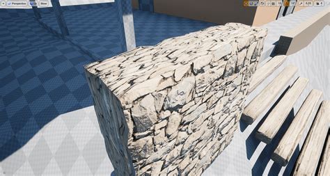 need help creating a believable stone wall r unrealengine