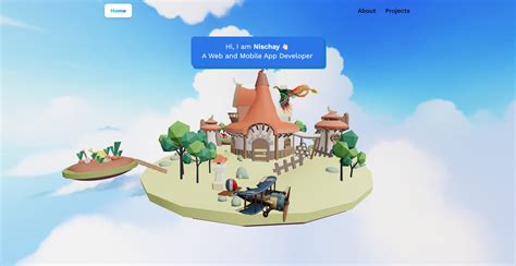 Github Nischay Code3dportfolio Build An Amazing 3d Developer Portfolio In React With Threejs