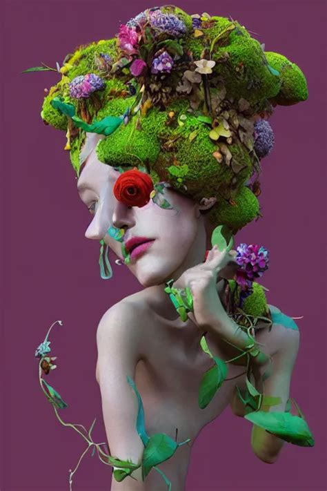 Nonbinary Model Subject Made Of Cracking Red Clay Stable Diffusion OpenArt