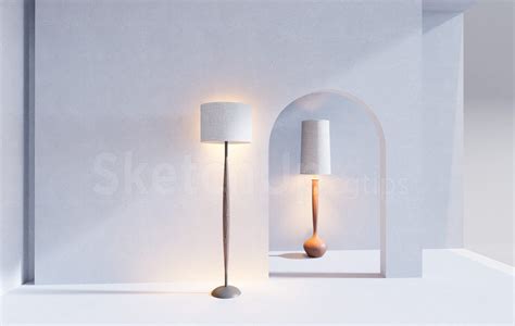 6764 Free Sketchup Floor Lamp Models Download