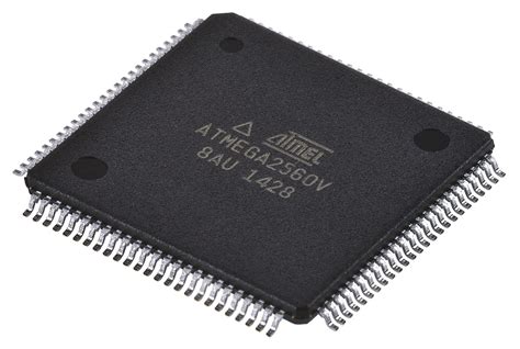 Microchip Atmega2560v 8au 8bit Avr Microcontroller Atmega 8mhz 256 Kb 4 Kb Flash 100 Pin