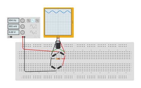 Circuit Design Copy Of Half Wave Rectifier Tinkercad
