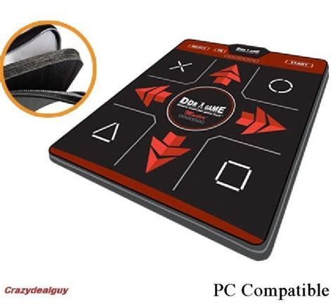 deluxe master 1 inch foam ddr dance pad mat for ps3 and usb pc ebay