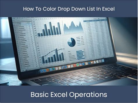 Excel Tutorial How To Color Drop Down List In Excel