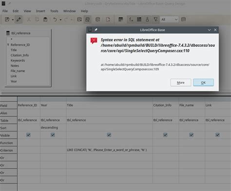 wildcard search in a parameter input query not working in lo base with