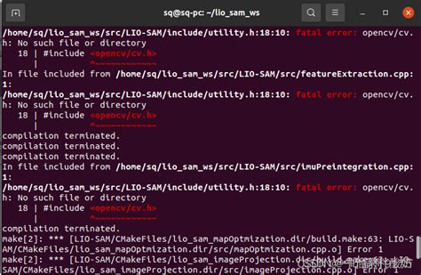 【ubuntu2004部署lio Sam算法】ubuntu2004 Lio Sam Csdn博客