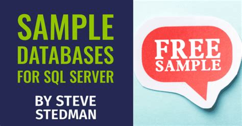 Learn Sql Server With Microsofts Sample Databases