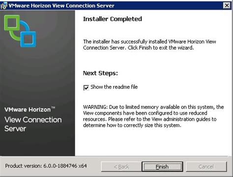 VMware Horizon 6 Install View Connection Server