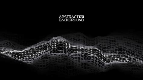 데이터 기술 추상적 미래 일러스트레이션 어두운 배경에 점과 선을 연결하는 낮은 폴리 모양 3d 렌더링 빅 데이터 시각화 0명에