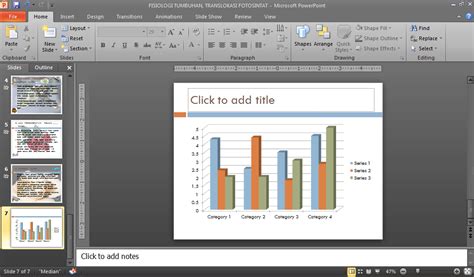 Cara Membuat Animasi Grafik Di PowerPoint Tutorial Microsoft Office