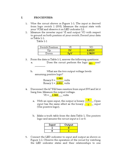 Analysis And Characterization Of Logic Inverter Circuits Pdf Logic Gate Electronic Circuits