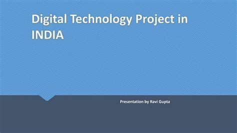 Cbse Economics Project Class 12 Digital India Pdf Internet Computing