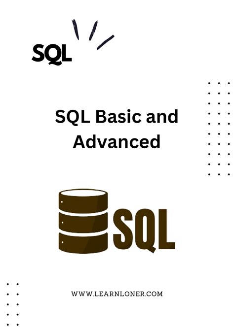 Sql Notes Pdf Learn Loner