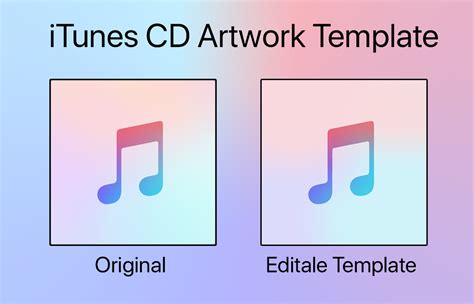 ITunes CD Artwork Missing Template V2 Editable By Marhull On DeviantArt