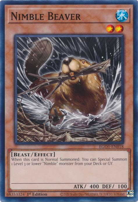 Nimble Beaver Yu Gi Oh Wiki Fandom