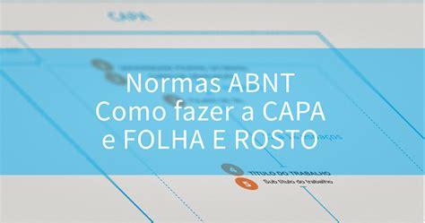 Como Fazer Uma Capa De Trabalho De Curso Tecnico Trabalhador Esforçado