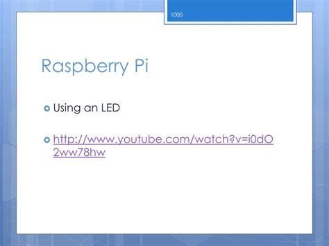 PPT The Raspberry Pi PowerPoint Presentation Free Download ID