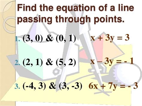 Two Point Form Equation Of A Line