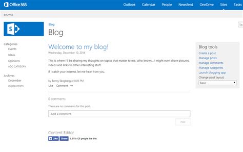 Sharepoint Online Add A Button On Each Posts Of A Blog Sharepoint