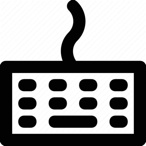 Device Electronics Input Device Keyboard Typing Icon