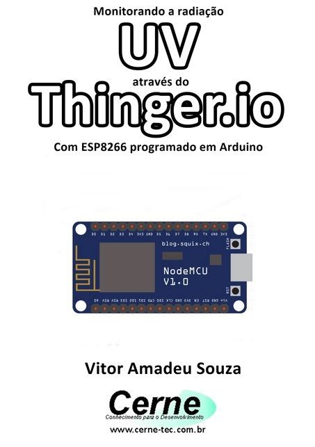 monitorando a radiação uv através do com esp8266 nodemcu programado em arduino by