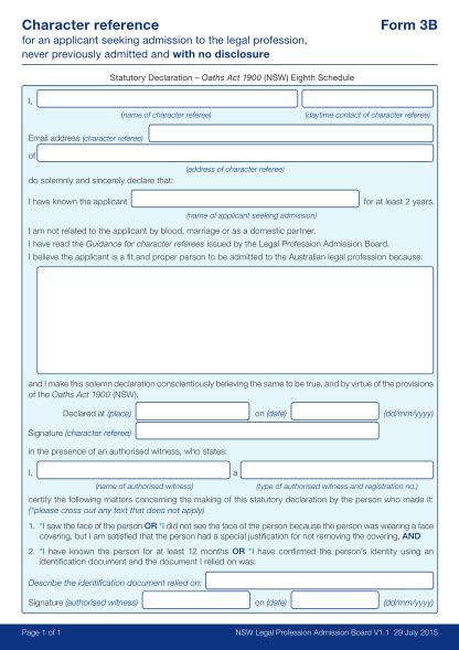 Statutory Declaration Forms Nsw Page Free To Edit Download Print CocoDoc