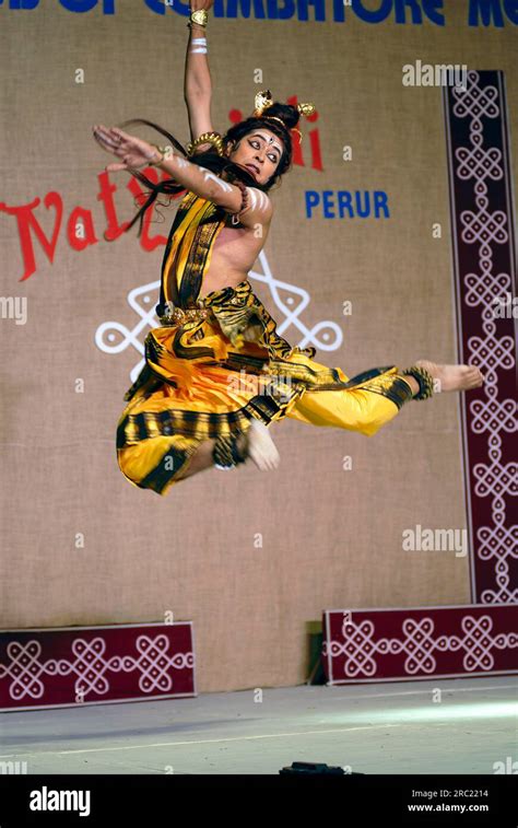 Shiva Tandava Dance In Bharatanatyam Classical Dance Of Tamil Nadu