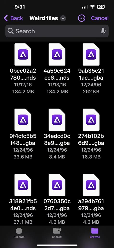 Weird Files R Delta Emulator