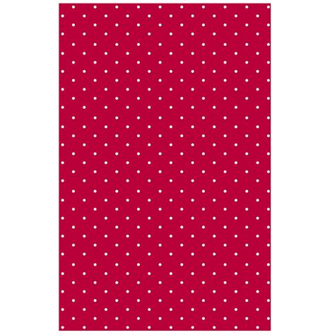 Swiss Dots Red Tissue Paper Design Design Outer Layer