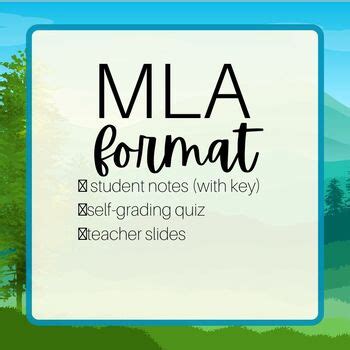 MLA Formatting By Teaching With Coffee And Grace TPT MLA Formatting By Teaching With Coffee And Grace TPT