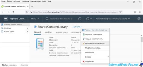 Create A Published Content Library So That Resources Are Accessible Remotely On Vmware Vsphere