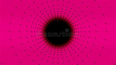 Abstract Animated Plexus Tunnel Background Motion Stock Video Video Of Chemistry Backdrop