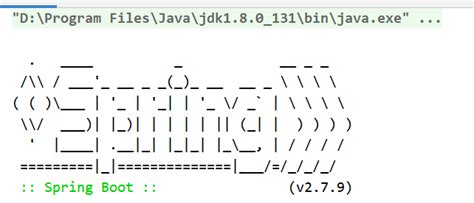 Springboot Ascii