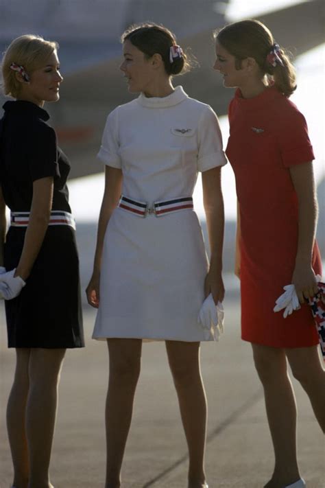 Flight Attendant Uniforms Through The Years Flight Attendant Fashion