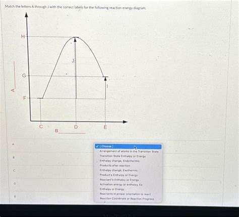 Match The Letters A Through J With The Correct Labels Chegg Com